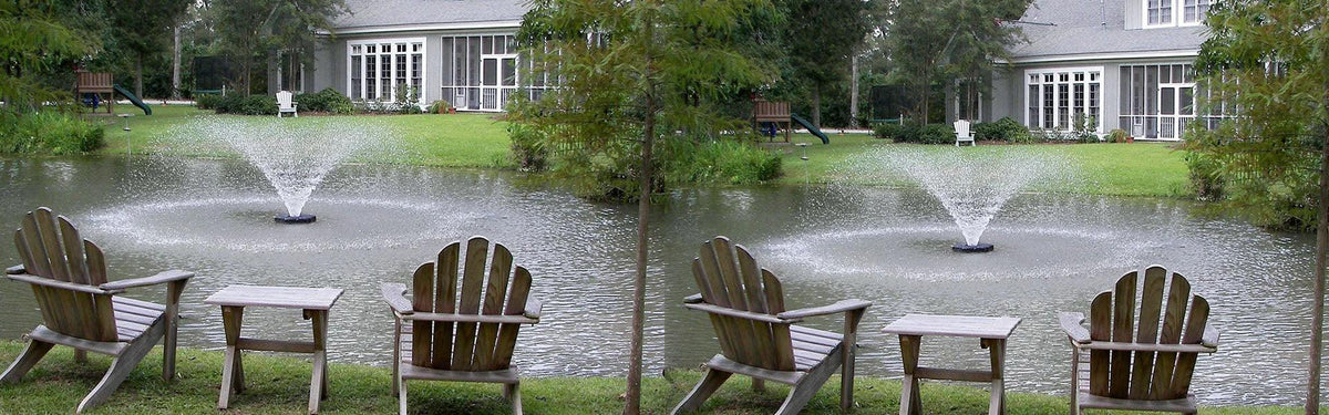 Our Collection of Pond Fountains, Aerators, and Pumps for Your Water F ...