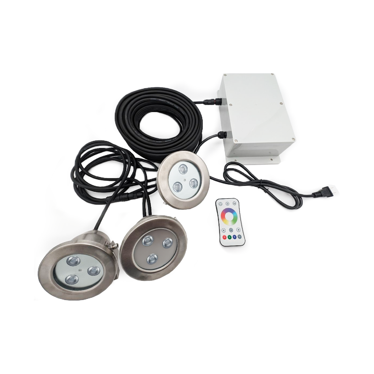 Superior Pond Color Changing LED Fountain Lights – Midwest Ponds
