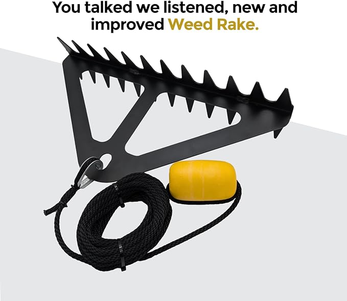 Superior Pond: Aquatic Weed Rake | Collection Rake for Lakeshore Clean ...