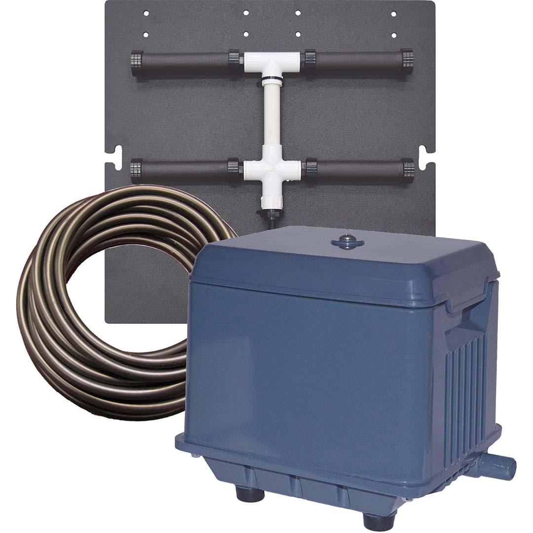Shallow Pond Aeration Kit by EasyPro – 115V with 1 or 2 Diffusers ...