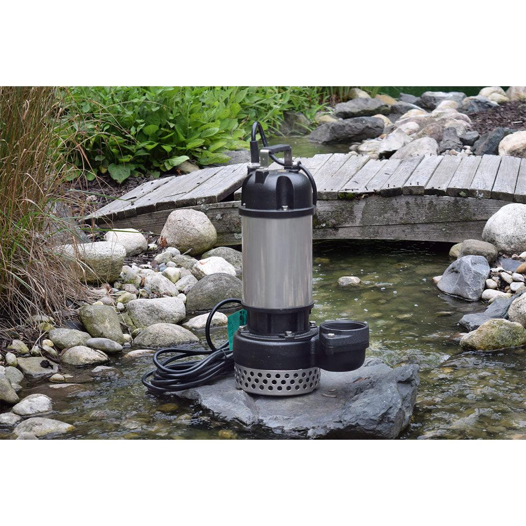 High Volume Low Head Submersible Pump - TM Series, 115V – Midwest Ponds