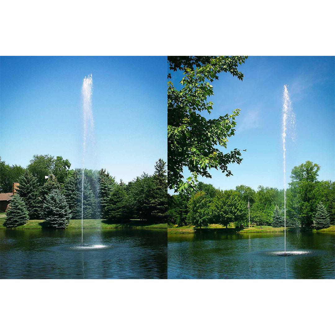 Scott Aerator: 230 Volt | Jet Stream Decorative Fountain | 1/2 HP, 1-1 ...