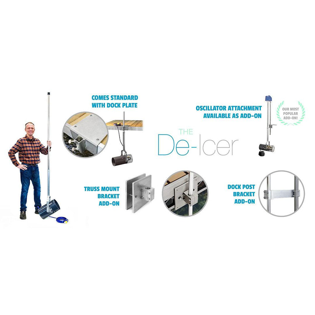 Scott Aerator: 230 Volt | Dock Mount Deicer | Dock Deicer | Dock Bubbl ...